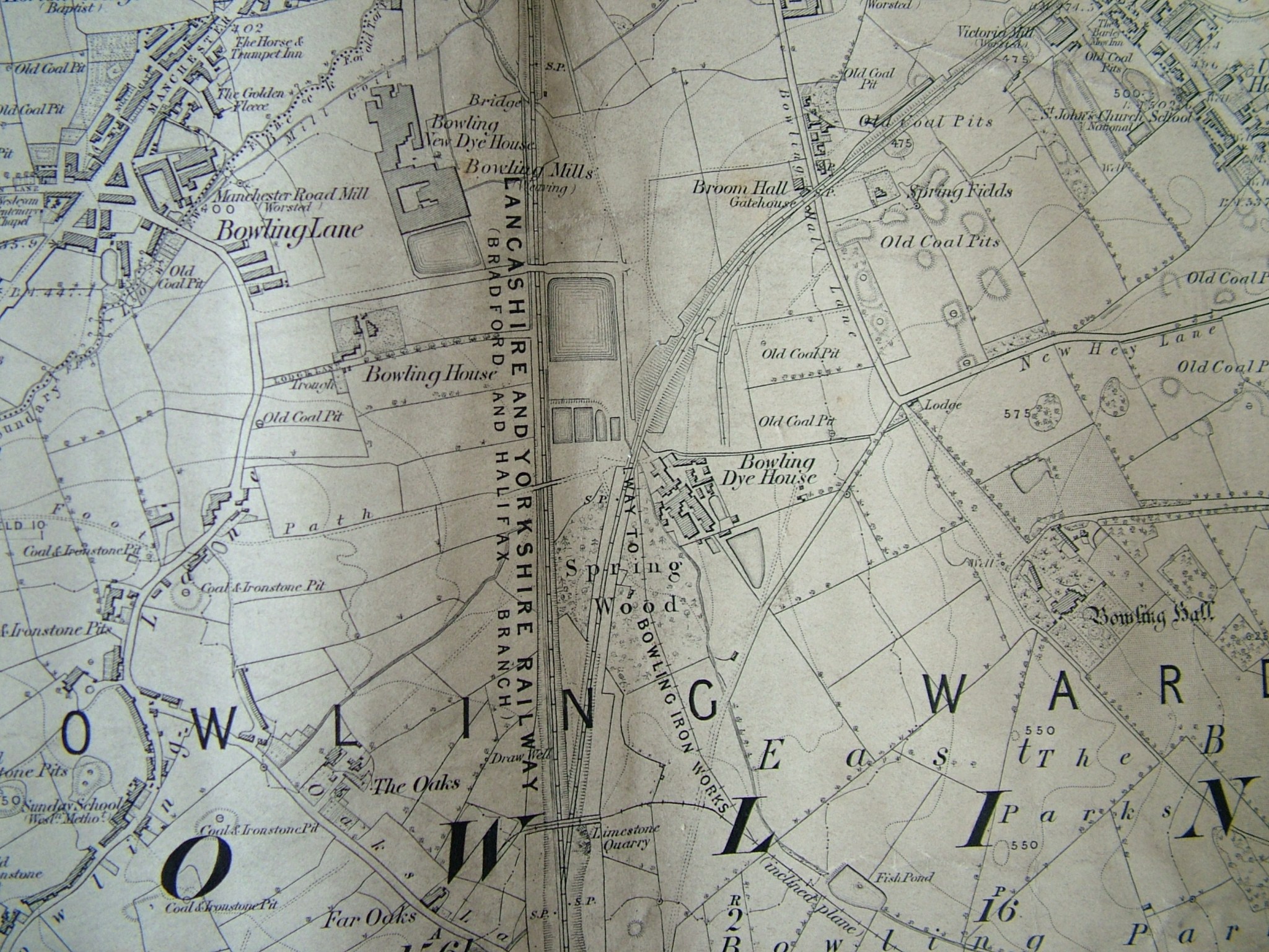 Old Bowling – Bradford and District Libraries Map Collections