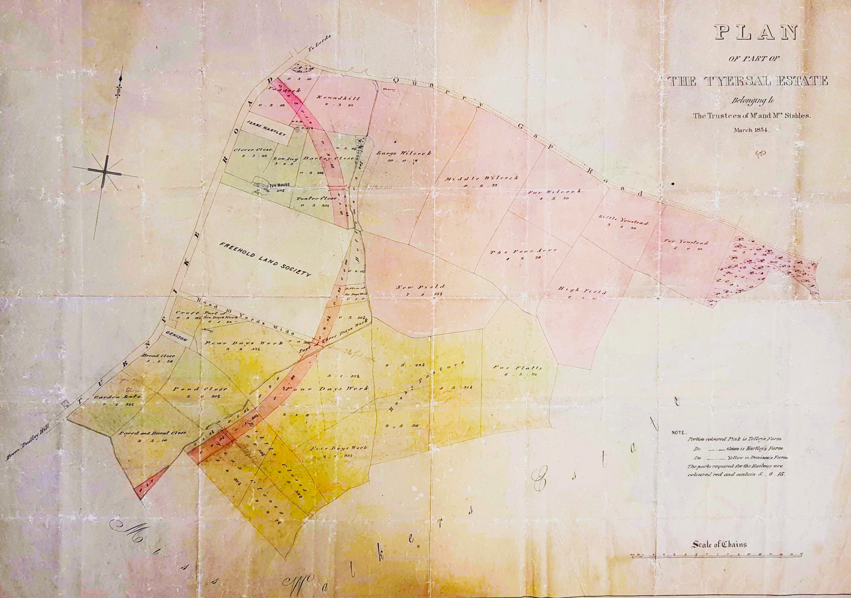 Tyersal – Bradford and District Libraries Map Collections