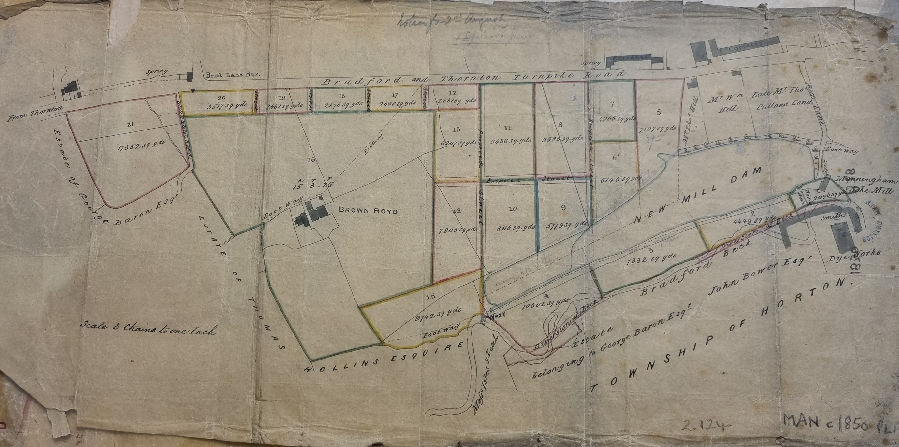 All Changed Utterly – New Mill Dam – Bradford and District Libraries Map Collections